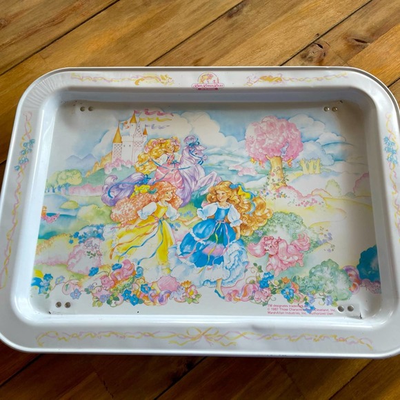 Vintage | Dining | Lady Lovely Locks 8s Toy Vintage Tv Tray | Poshmark
